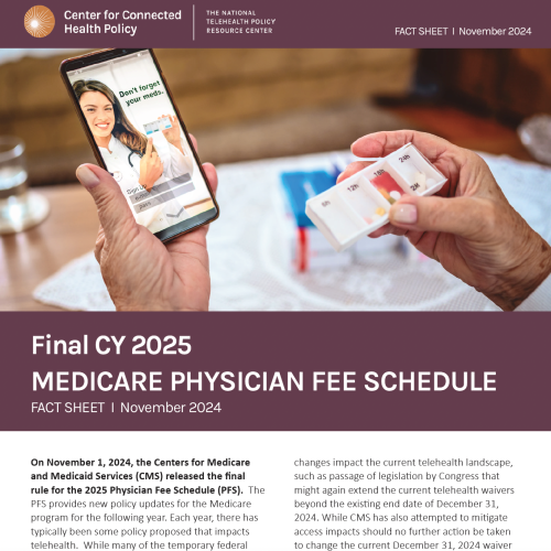 CY 2025 Physician Fee Schedule with Telehealth Policy Updates and Key ...